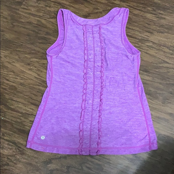 lululemon athletica | Tops | Womens Lululemon Ruffle Tank | Poshmark